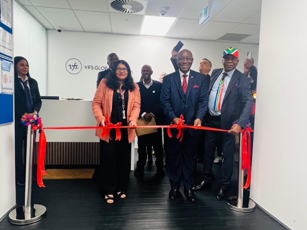 South African High Commissioner Launches New VFS Passport Application ...